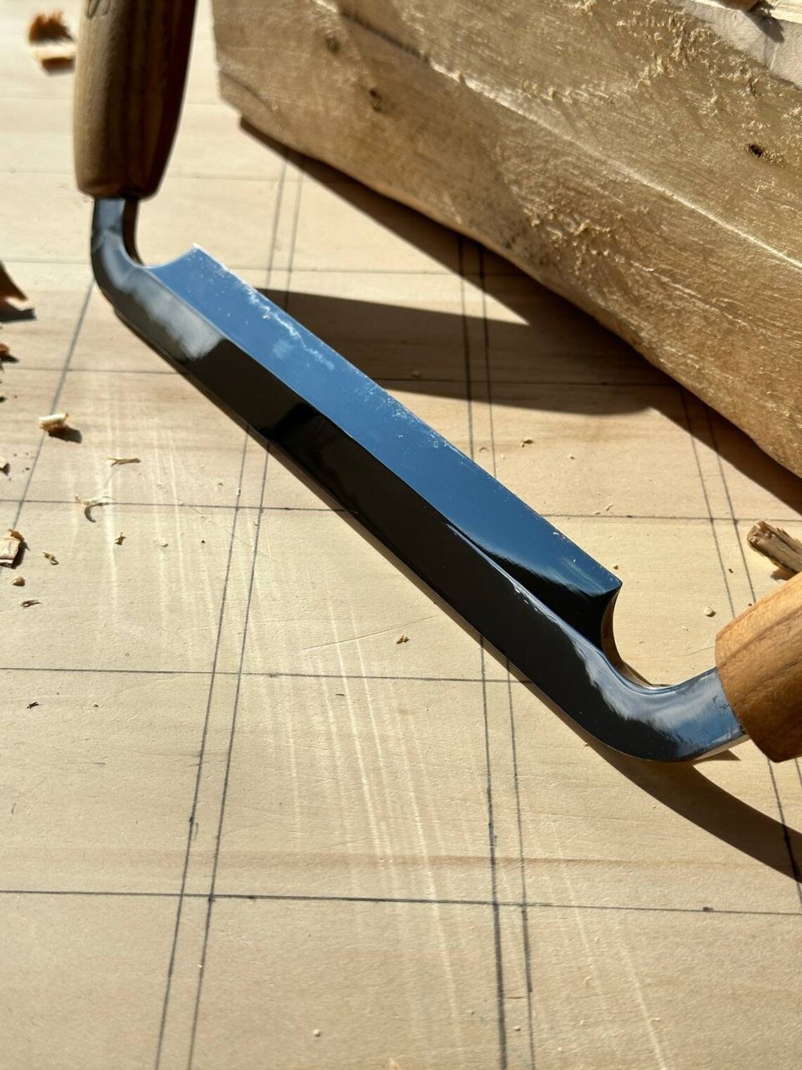 Bent Drawknife, Carpentry Tools. Pushknife, Camping Tools, Wood Carving ...