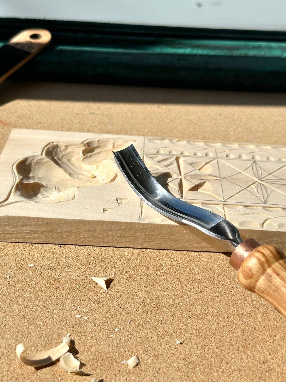 Long Bent Gouge, Bowl Gouge, Forged Carving Chisel, Wood Carving Tools ...