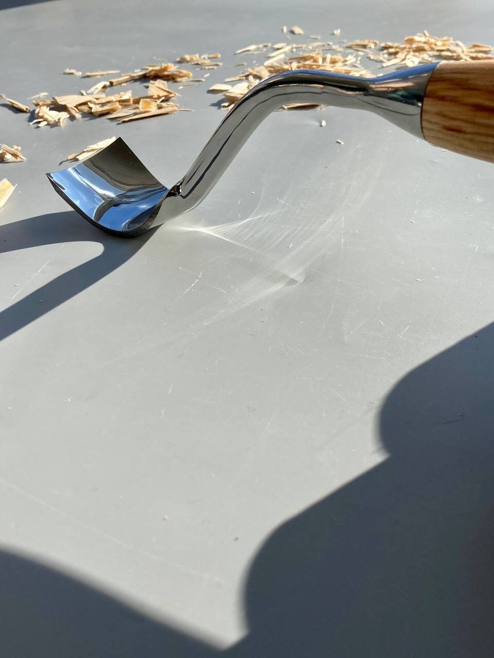 Large Bent Gouge, Profi Woodcarving Tools, Chisel for Bowl Making ...