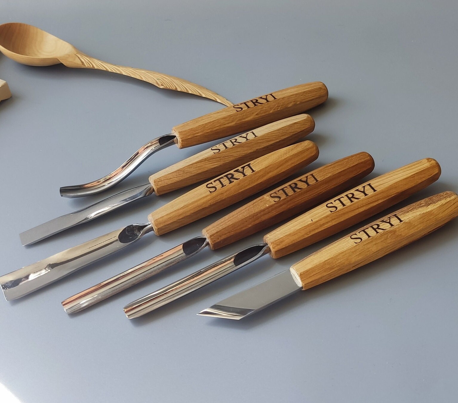 Wood Carving Kit, Chisels Set, Craft Kit, Gift for Student, Gouges Set, Hobby Toolkit, Wood ...