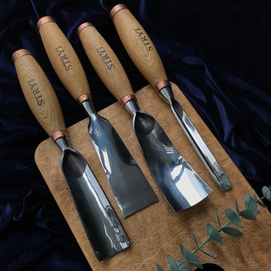 Sculpture Tools Set, Heavy-duty-chisles, Forged Steel Tools ...