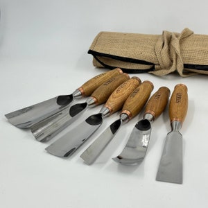 Woodworking Tools, Chisels Set for Sculpting, Large Gouges, Gift for ...