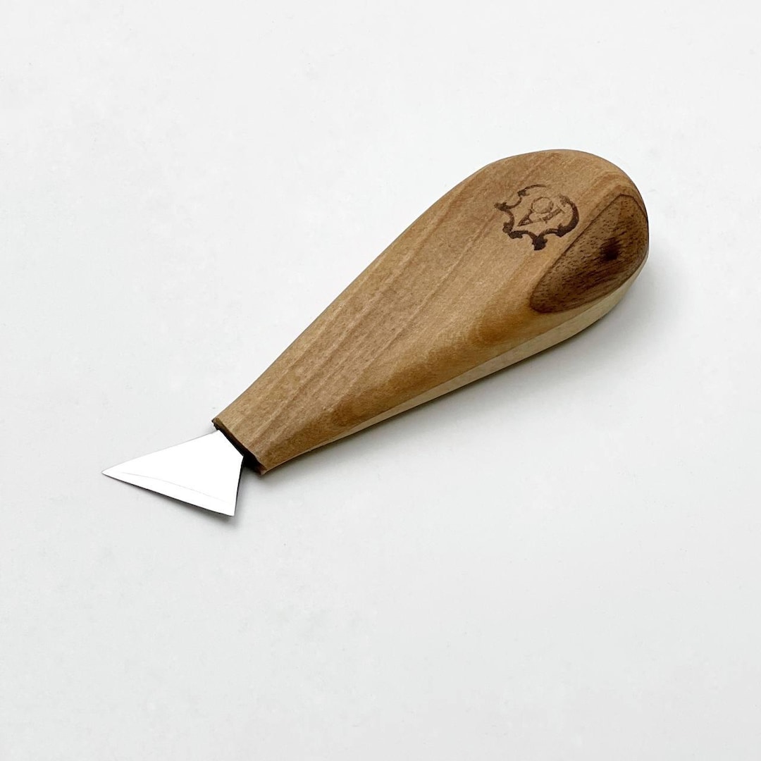 Woodcarving Swallowtail Knife With 30mm Blade for Geometric Pattern ...