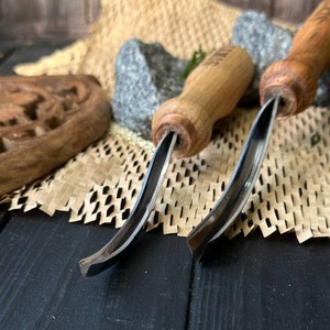 V-parting Chisel, Curved Chisel, V-gouges, Wood Carving Tools, Relief ...