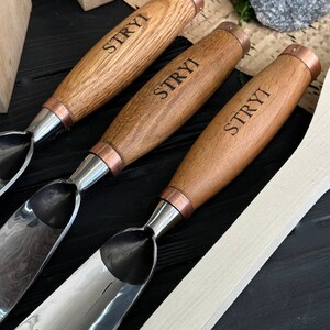Sculpture Chisels Set, Wood Carving Kit 3pcs for Sculpting, Large ...
