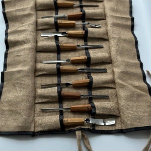 Wood Carving Kit, Wood Carving Hand Chisel Tool Set 12 Pcs, Woodworking ...