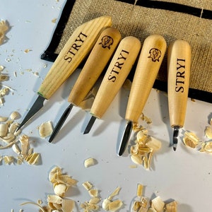 Wood Carivng Tool Set, Microcarving Tools, Detailed Carving Chisels ...