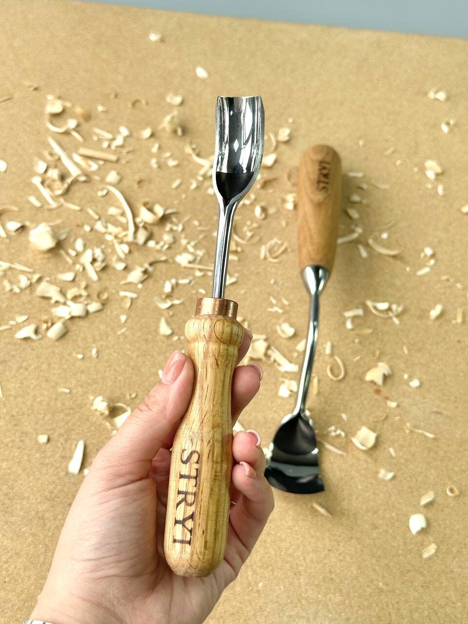 Kuksa Gouges Set, Large Bent Gouges Set, Forged Tools, Carving Tools ...