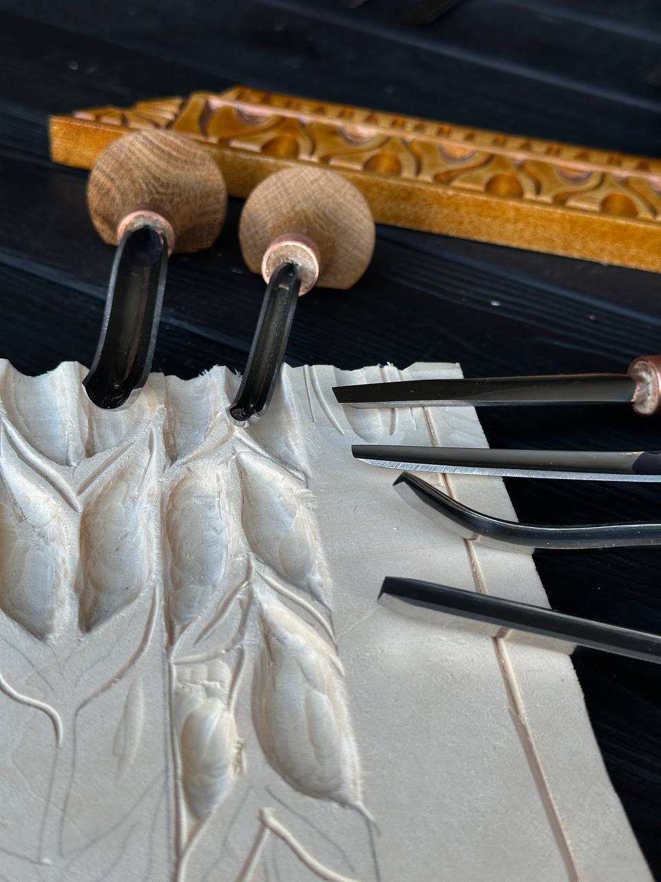 Palm Tools, Gift for Mom, Wood Carving Set, Linocut Tools, Palm Chisels ...