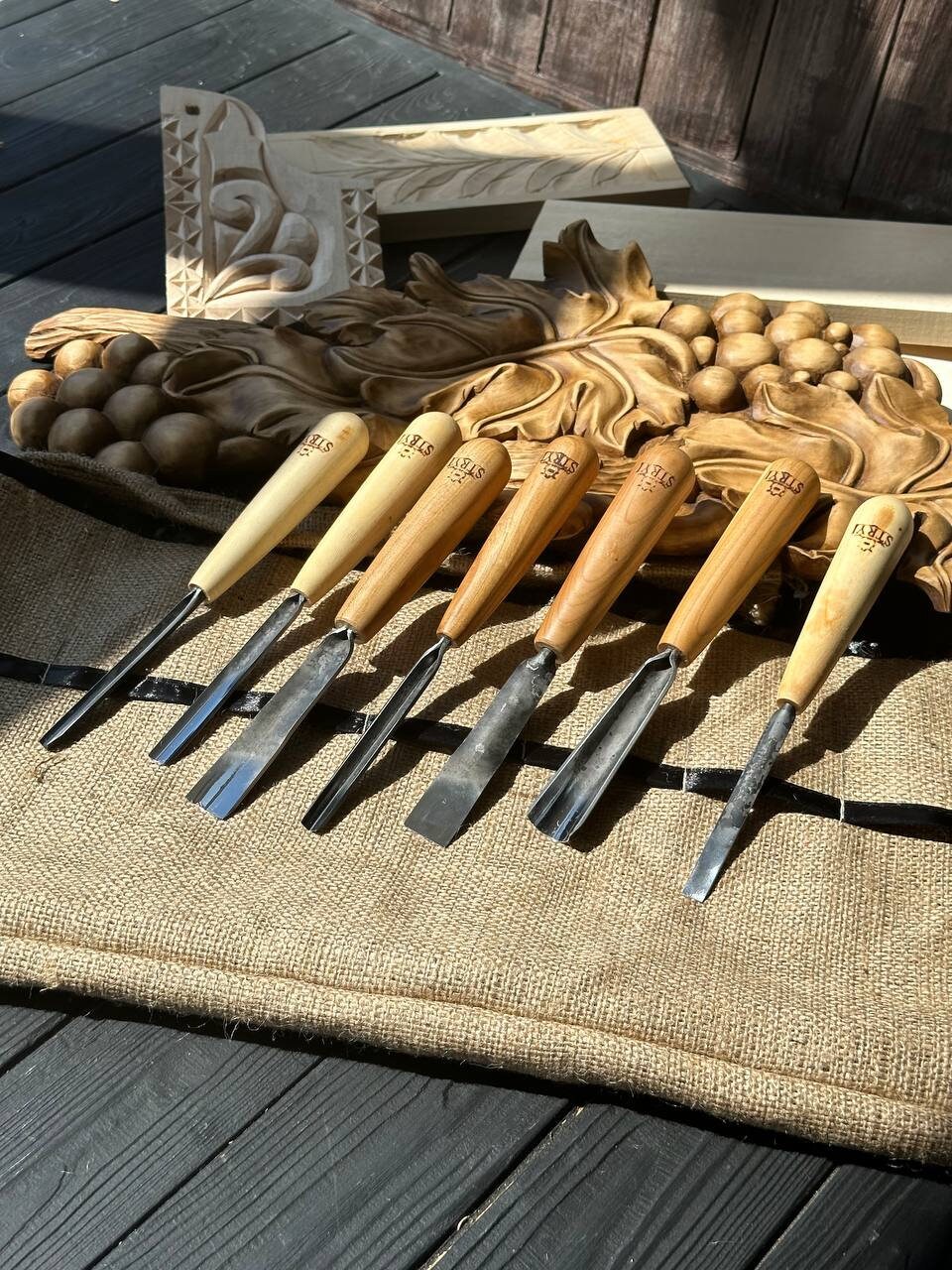 Wood Carving Set, Gouge Set, Chisels, Carving Tools, Relief Carving ...