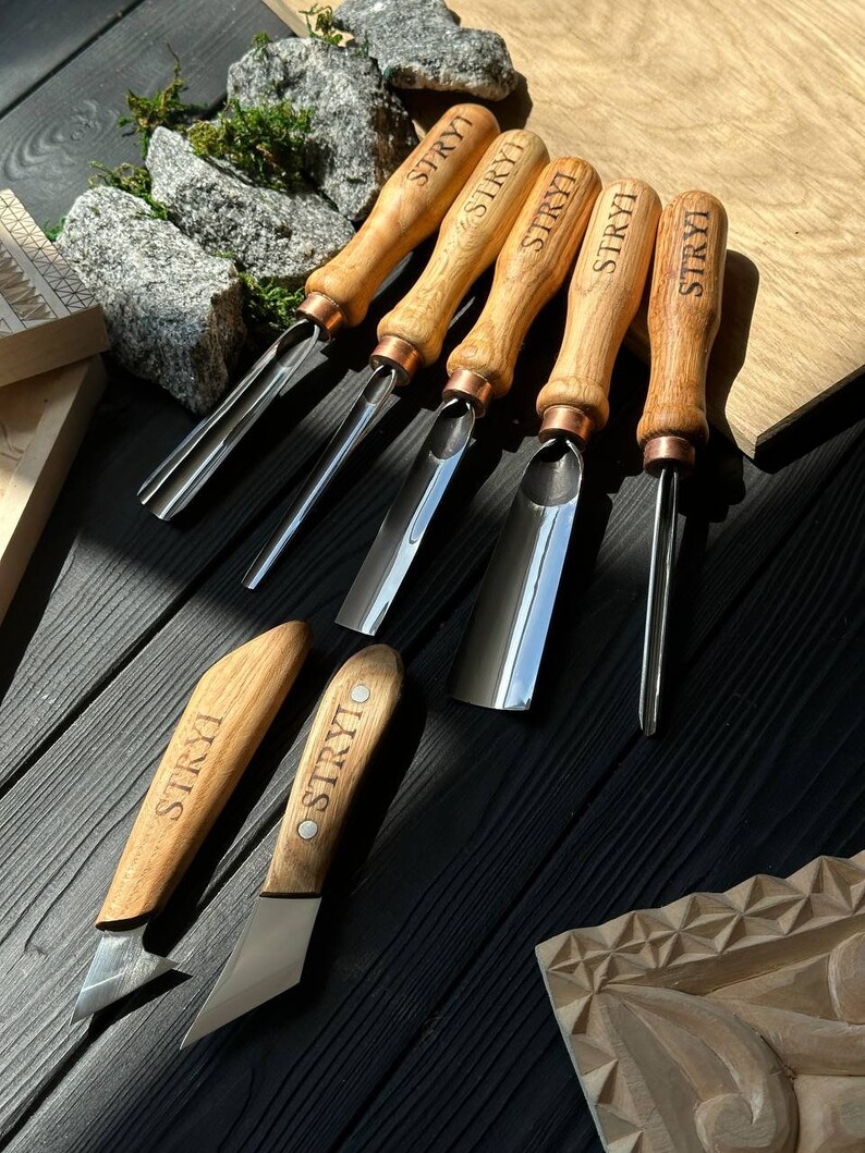 Wood Carving Set, Chisels, Gouges, Versatile Carving Set, Carving Set ...