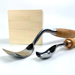 Bowl Carving Gouges Set, Spoon Carving Tools, Dog Leg Gouge, DYI Kit ...