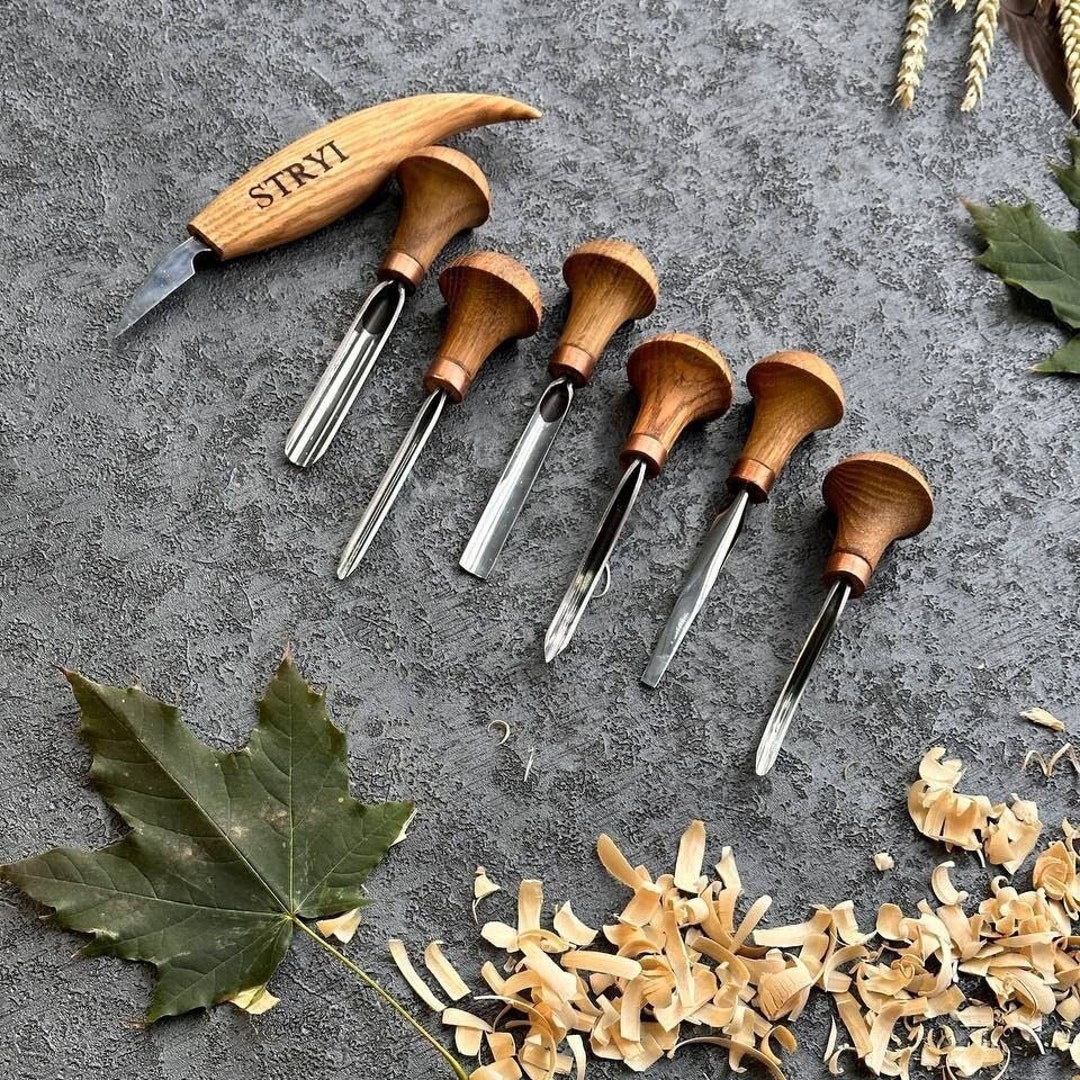 Wood Carving Tools Set, Gravers, Burins, Linocut Tools, Microcarving ...