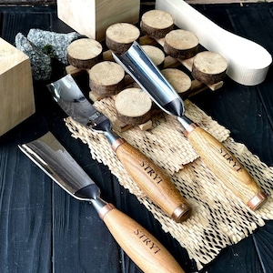 Sculpture Chisels Set, Wood Carving Kit 3pcs for Sculpting, Large ...