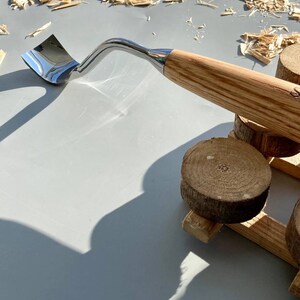 Large Bent Gouge, Profi Woodcarving Tools, Chisel for Bowl Making ...