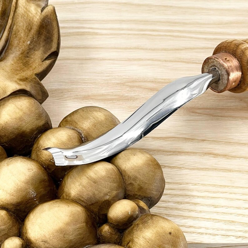 Reverse Bent Wood Carving Gouge, STRYI Profi Relief Tool, Carving Tools ...
