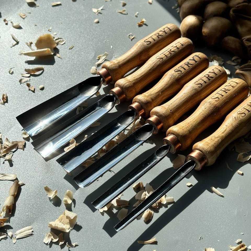 Gouges, Carving Tools, Relief Carving Tools, Chisels, Wood Carving ...