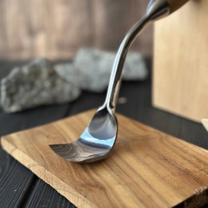 Large Bent Gouge, Profi Woodcarving Tools, Сhisel for Bowl Making ...