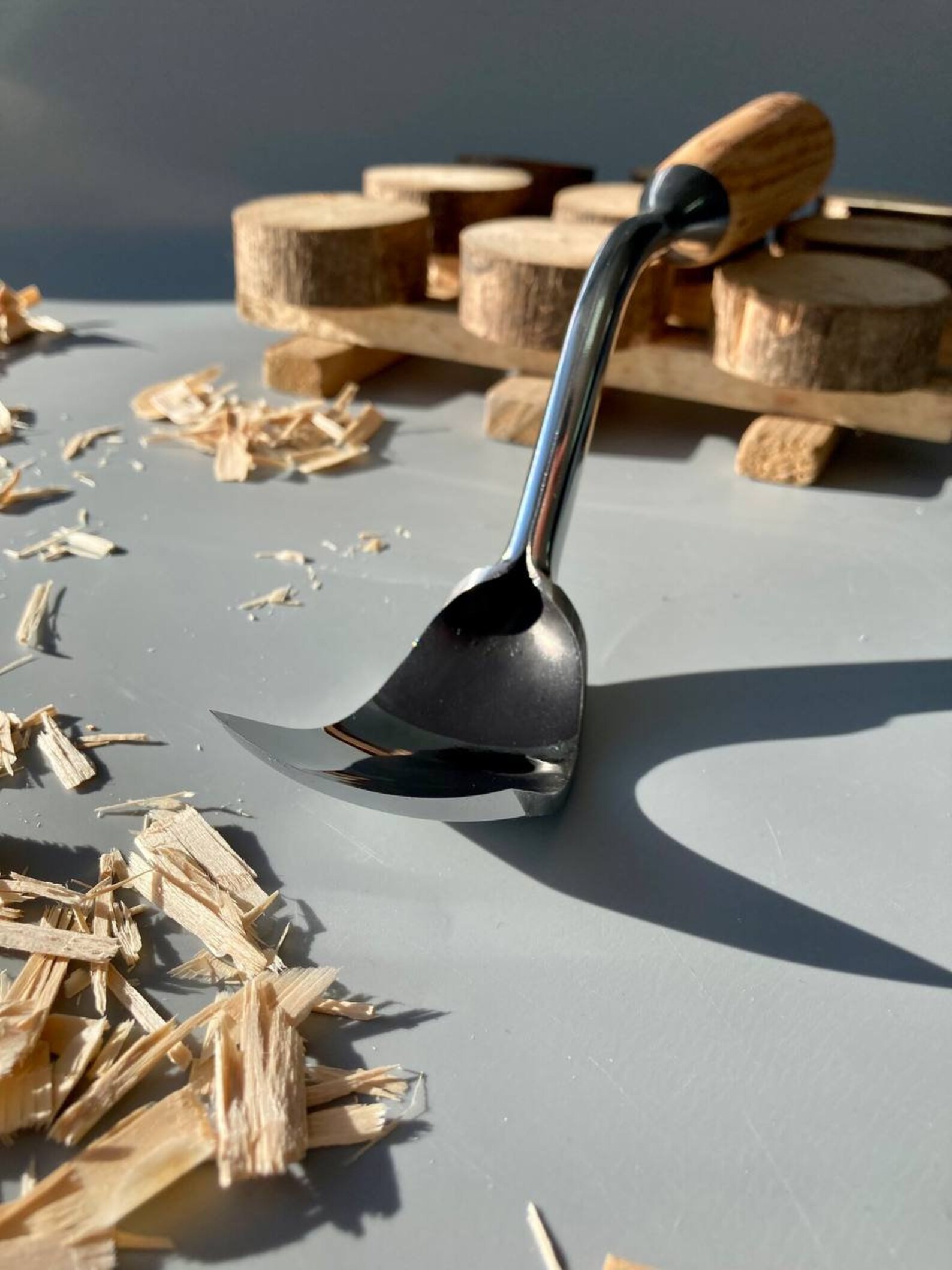 Large Bent Gouge, Profi Woodcarving Tools, Chisel for Bowl Making ...