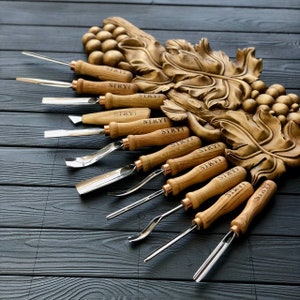 Wood Carving Tools Profi 30 Tools Relief Carving Tools Handmade Wood Items Basic Carving Tools Gift for Carver Forged Gouges Etsy Australia