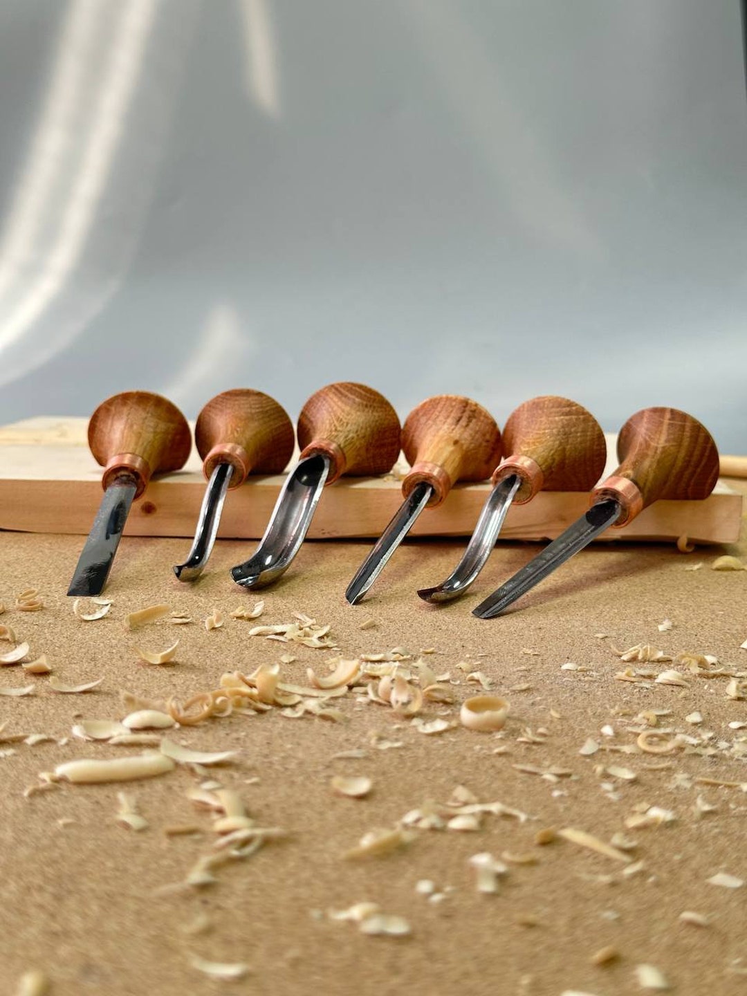 Palm Tools, Gift for Mom, Wood Carving Set, Linocut Tools, Palm Chisels ...