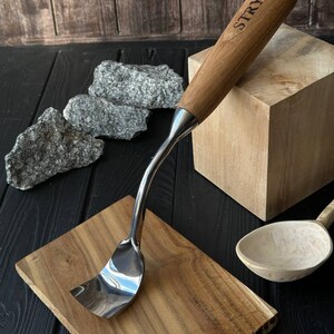 Large Bent Gouge, Profi Woodcarving Tools, Сhisel for Bowl Making ...