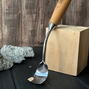 Large Bent Gouge, Profi Woodcarving Tools, Сhisel for Bowl Making ...