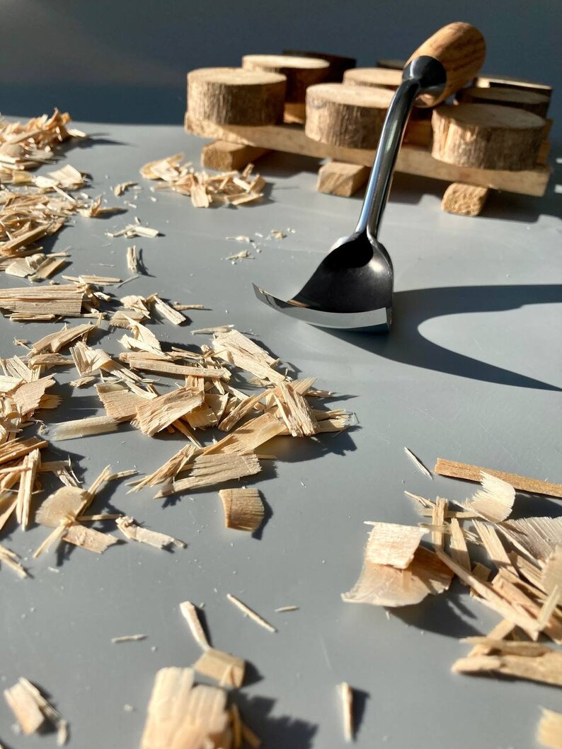 Large Bent Gouge, Profi Woodcarving Tools, Chisel for Bowl Making ...