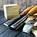 Sculpture Chisels Set, Wood Carving Kit 3pcs for Sculpting, Large ...