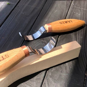 Spoon Bowl and Kuksa Carving Hook Knife 20mm, Hook Knife, Spoon Carving ...