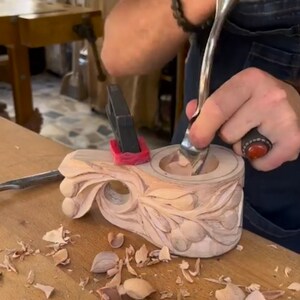 Large Bent Gouge, Profi Woodcarving Tools, Chisel for Bowl Making ...