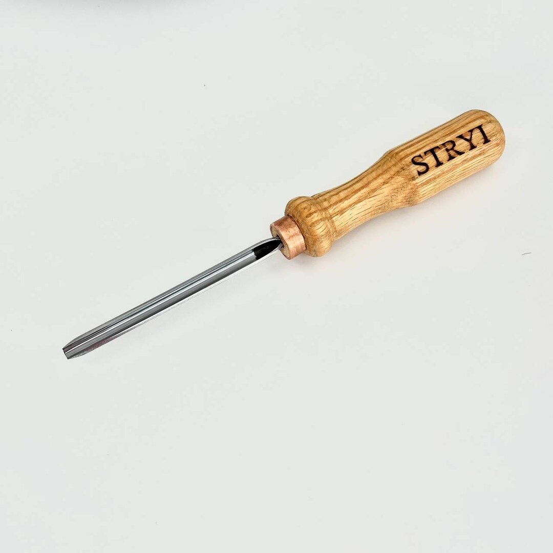 Hand Forged Gouge Chisel: U-shape Wood Carving Tool, Rounded Detailing ...