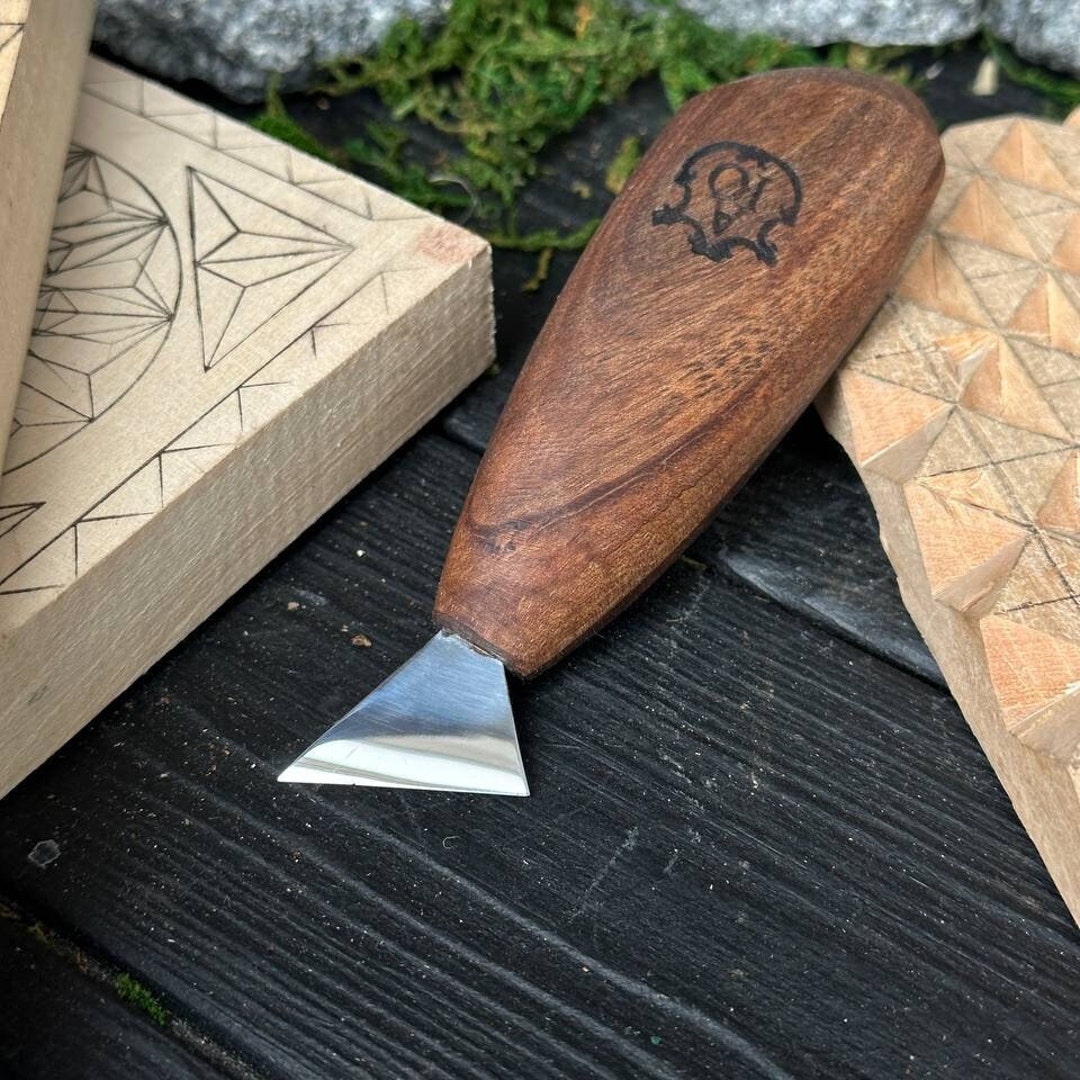 Knife for Woodcarving, Chip Carving Knife, Chip Carving Tool ...