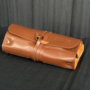 A Genuine Leather Roll-case for Storage Carving Tools, Gift for Carver ...
