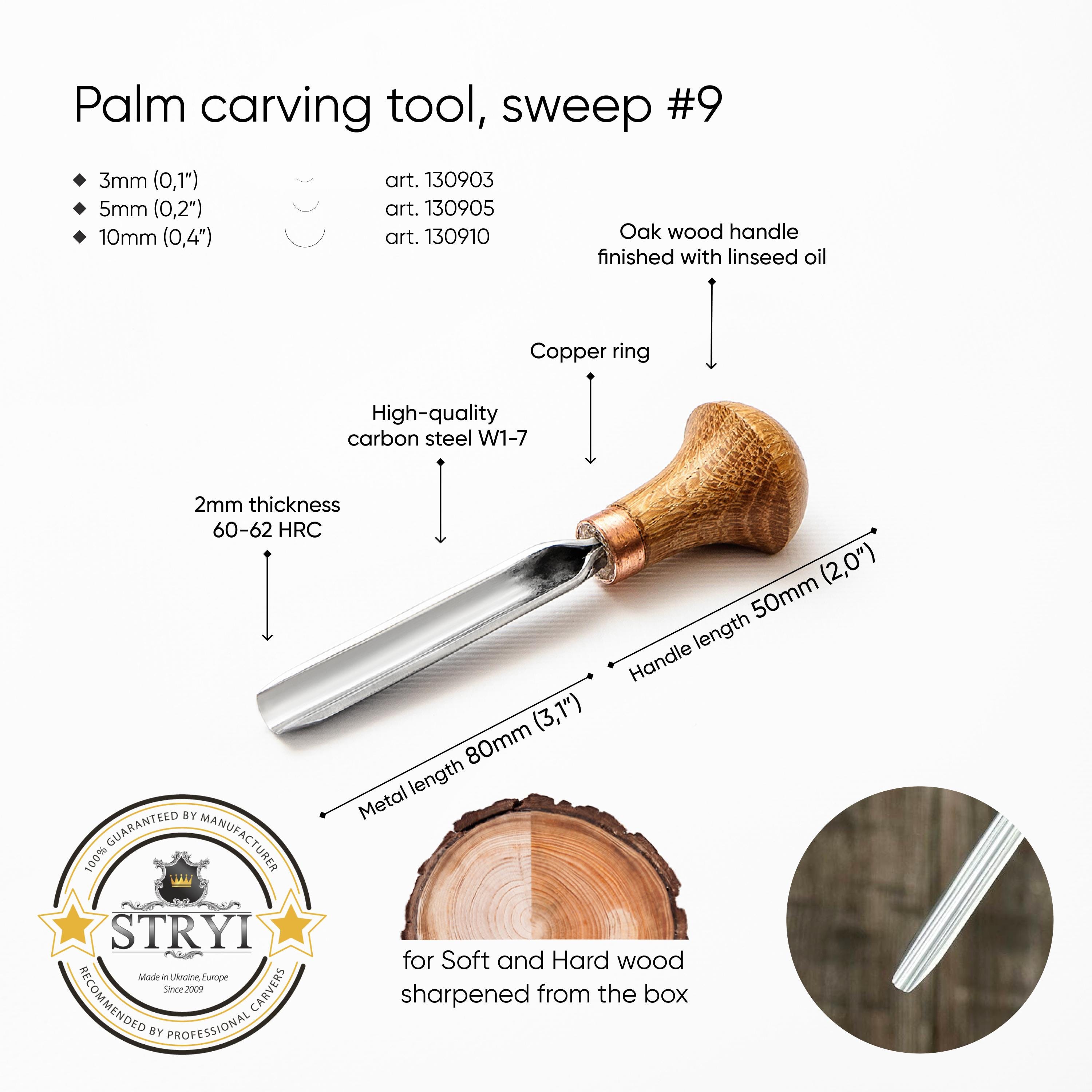 Palm Tool, Carving Tools, Detailed Relief Carving, Linocutting Tools ...
