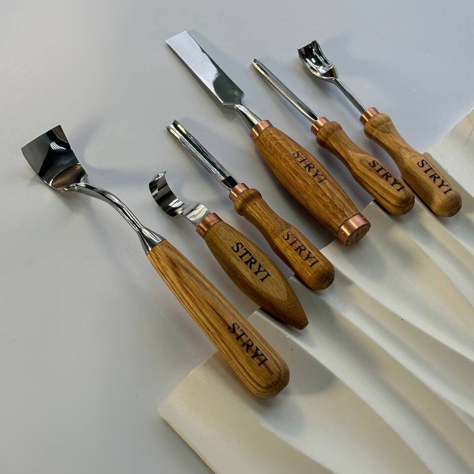 Wood Carving Kit for Spoon and Kuksa Carving, Forged Tools, Woodworking ...