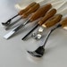 Wood Carving Kit for Spoon and Kuksa Carving, Forged Tools, Woodworking ...