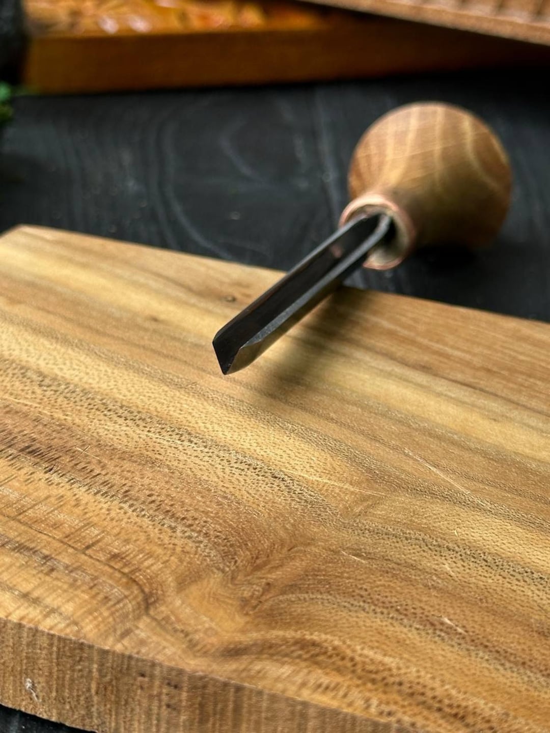 Palm Carving V-tool STRYI Profi 60 Degree, Micro Carving Chisel ...