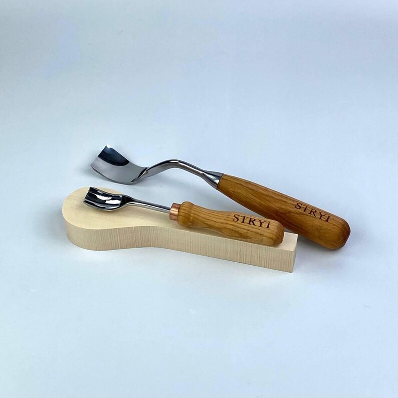 Bowl Carving Gouges Set, Spoon Carving Tools, Dog Leg Gouge, DYI Kit ...