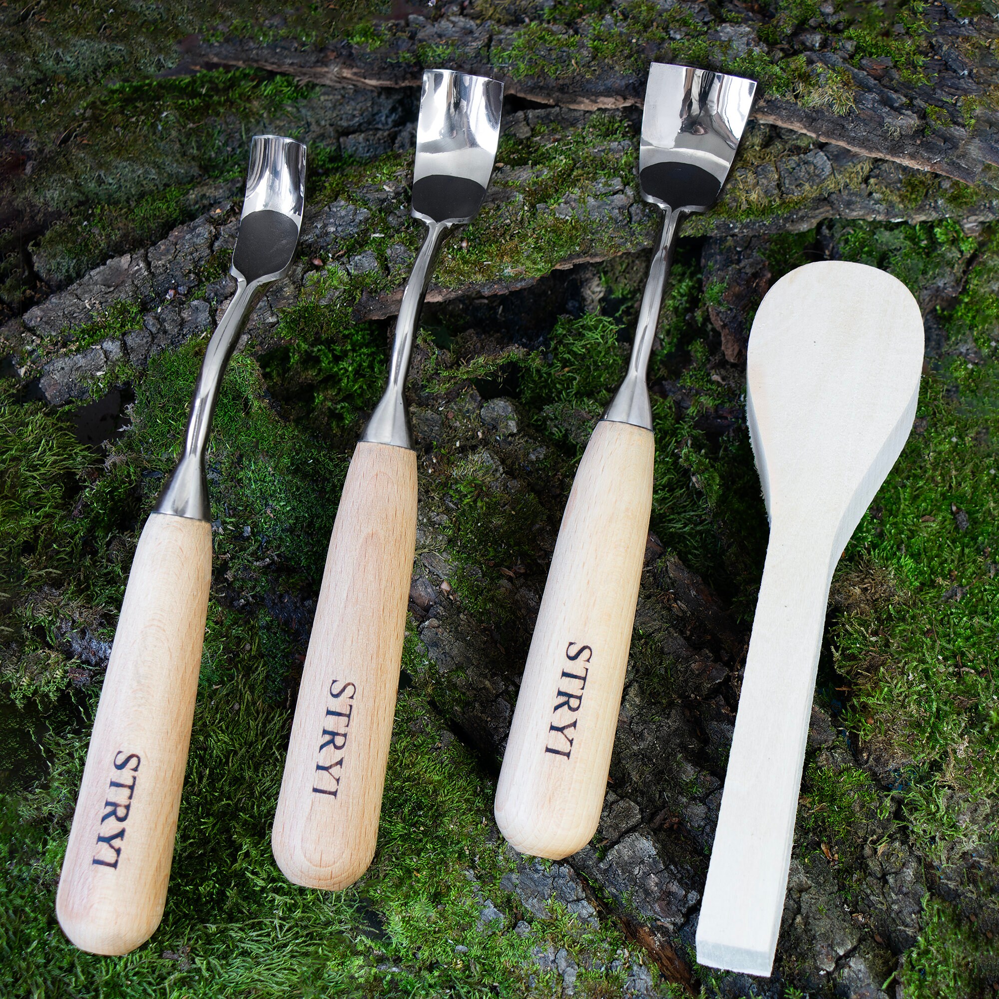 Large Bent Gouge, Wood Carving Tools, Bowl Gouge, Spoon, Kuksa, Cup ...