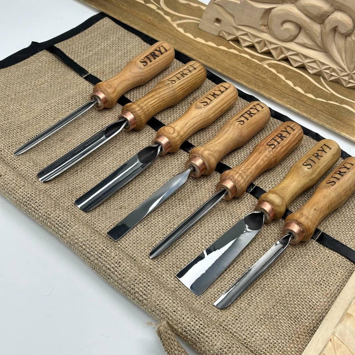 Wood Carving Kit, Gouges Set, Chisel Set, Relief Carving Tools, Gift ...