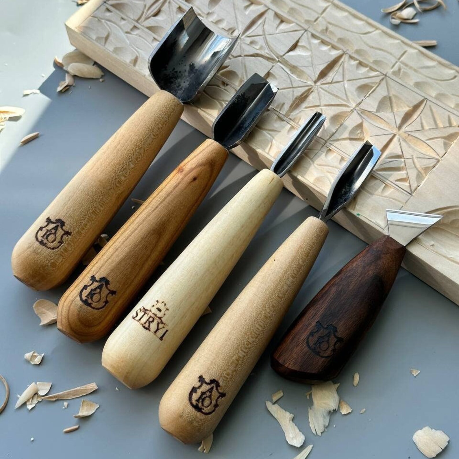 Carving Set for Children, Chip Carving Knives, Short Tools for Carving ...