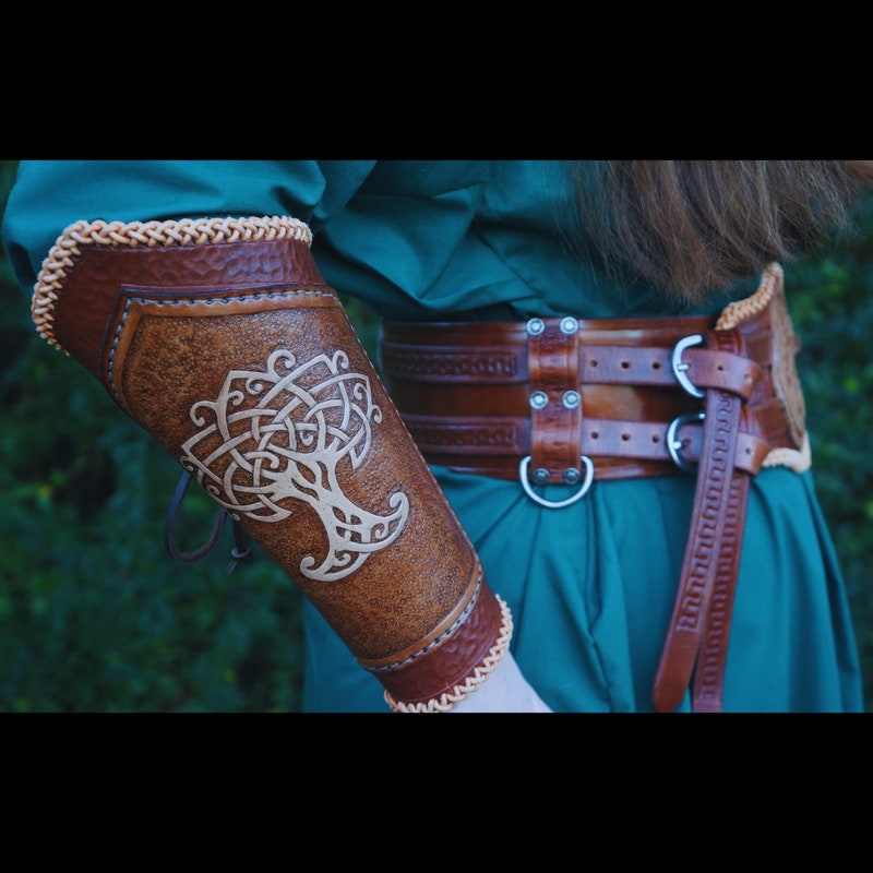 Leather Bracers for Women - Etsy
