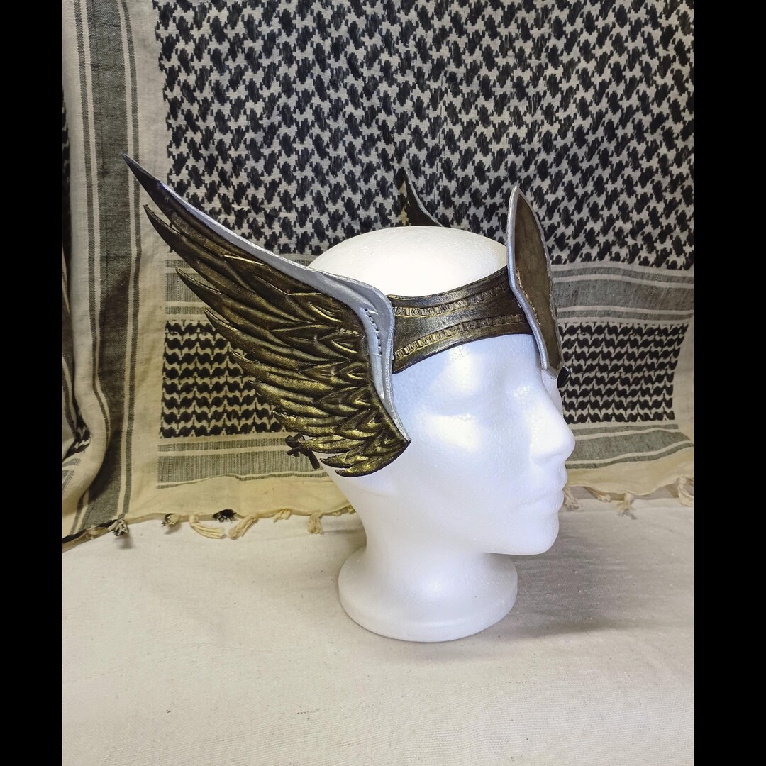 Leather Valkyrie Tiara, Valkyrie Helm, Shieldmaiden's Circlet, Viking ...