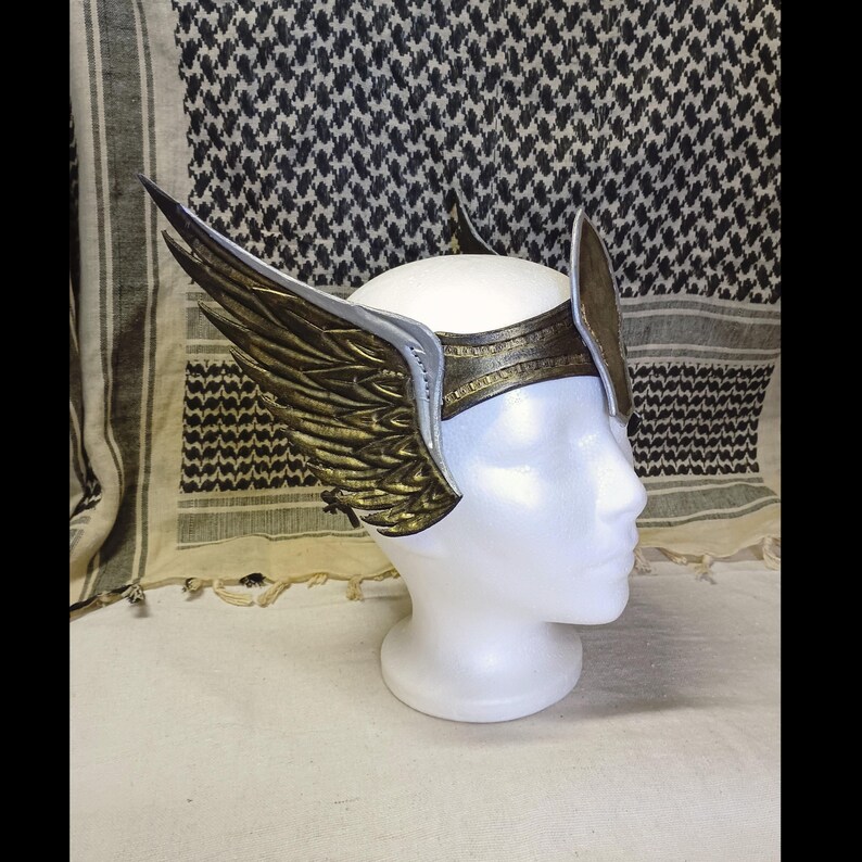 Leather Valkyrie Tiara, Valkyrie Helm, Shieldmaiden's Circlet, Viking ...