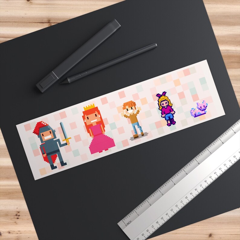 Pixel Family, Bumper Stickers, Family, Sticker, Pixelated, Gift ...