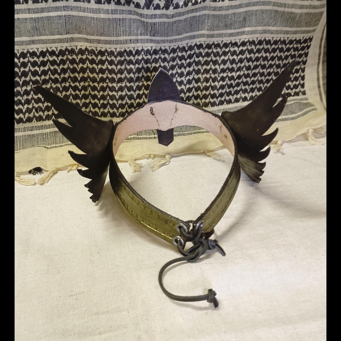 Leather Valkyrie Tiara, Valkyrie Helm, Shieldmaiden's Circlet, Viking ...