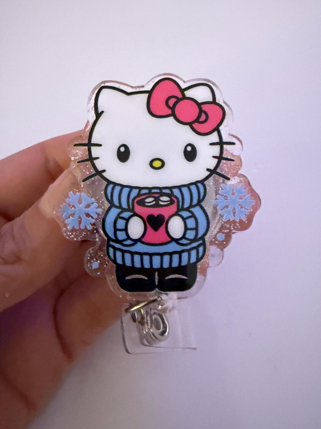 Winter Hello Kitty Reel - Etsy