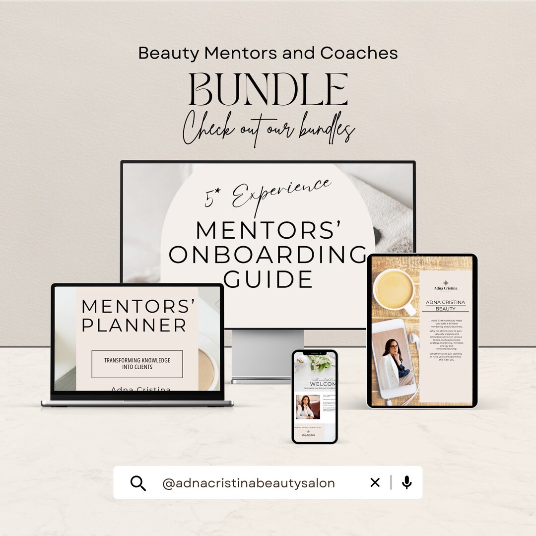 Mentors' Onboard Guide and Planner - Etsy