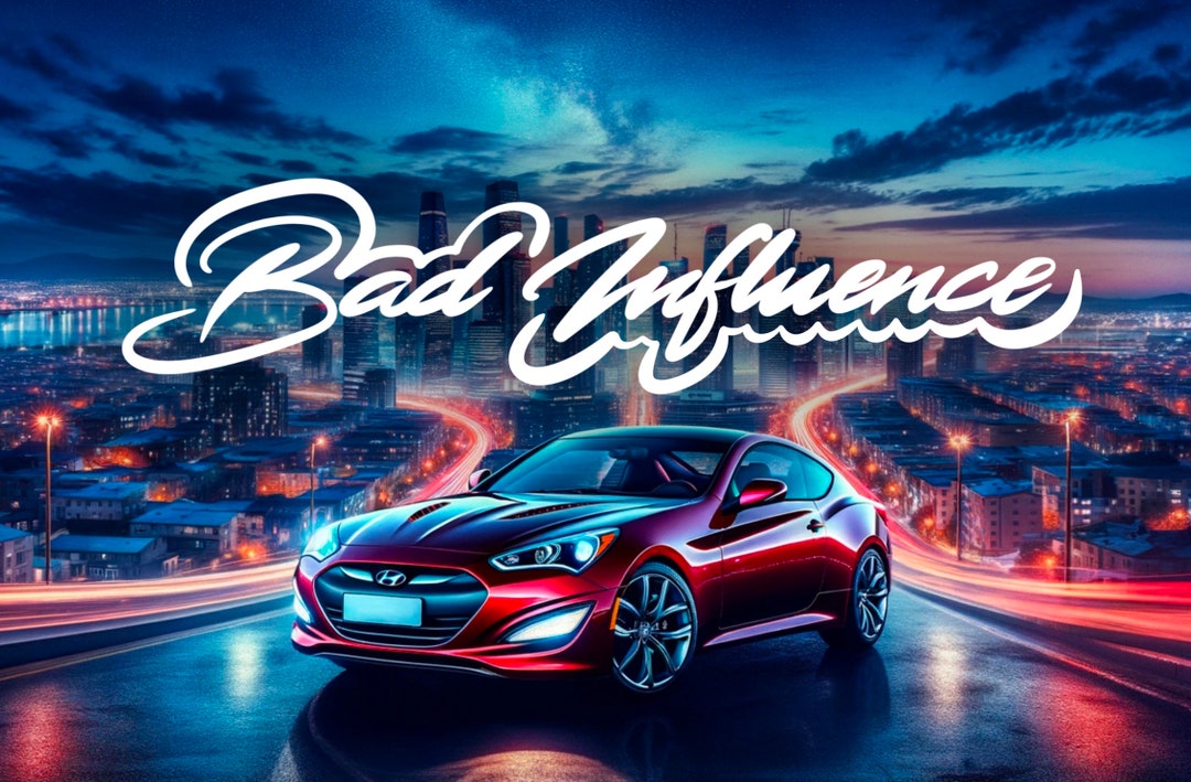 BAD INFLUENCE - Vinyl Decal - Etsy